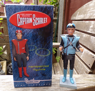 Robert Harrop Captain Scarlet Captain Blue CSF05 Figurine Boxed Gerry ...