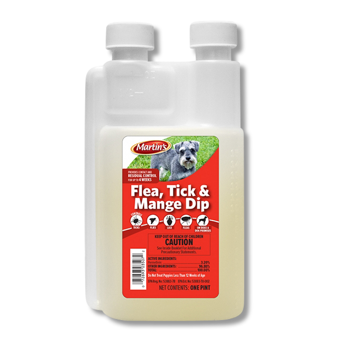 Flea Tick & Mange Pet Dip 16oz- Pet Flea Treatment 72693035072| eBay