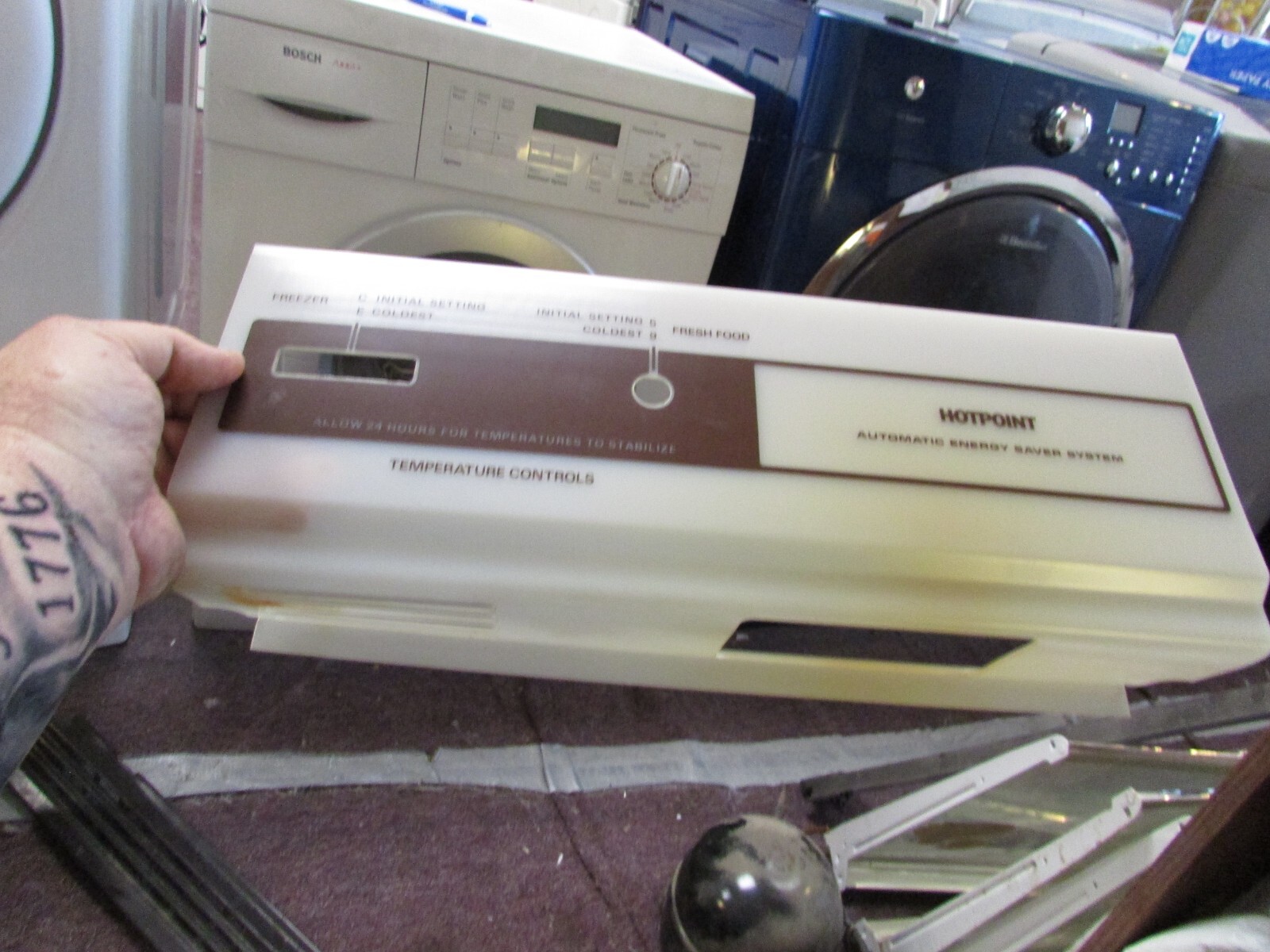 GE Hotpoint Refrigerator : Fresh Food Light Shield WR17X2501 | eBay