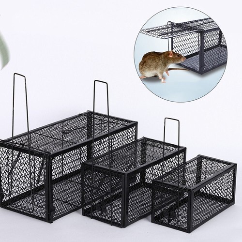 Animal Control Mouse Catcher Rodents Trap Self-locking Mousetrap Mice ...