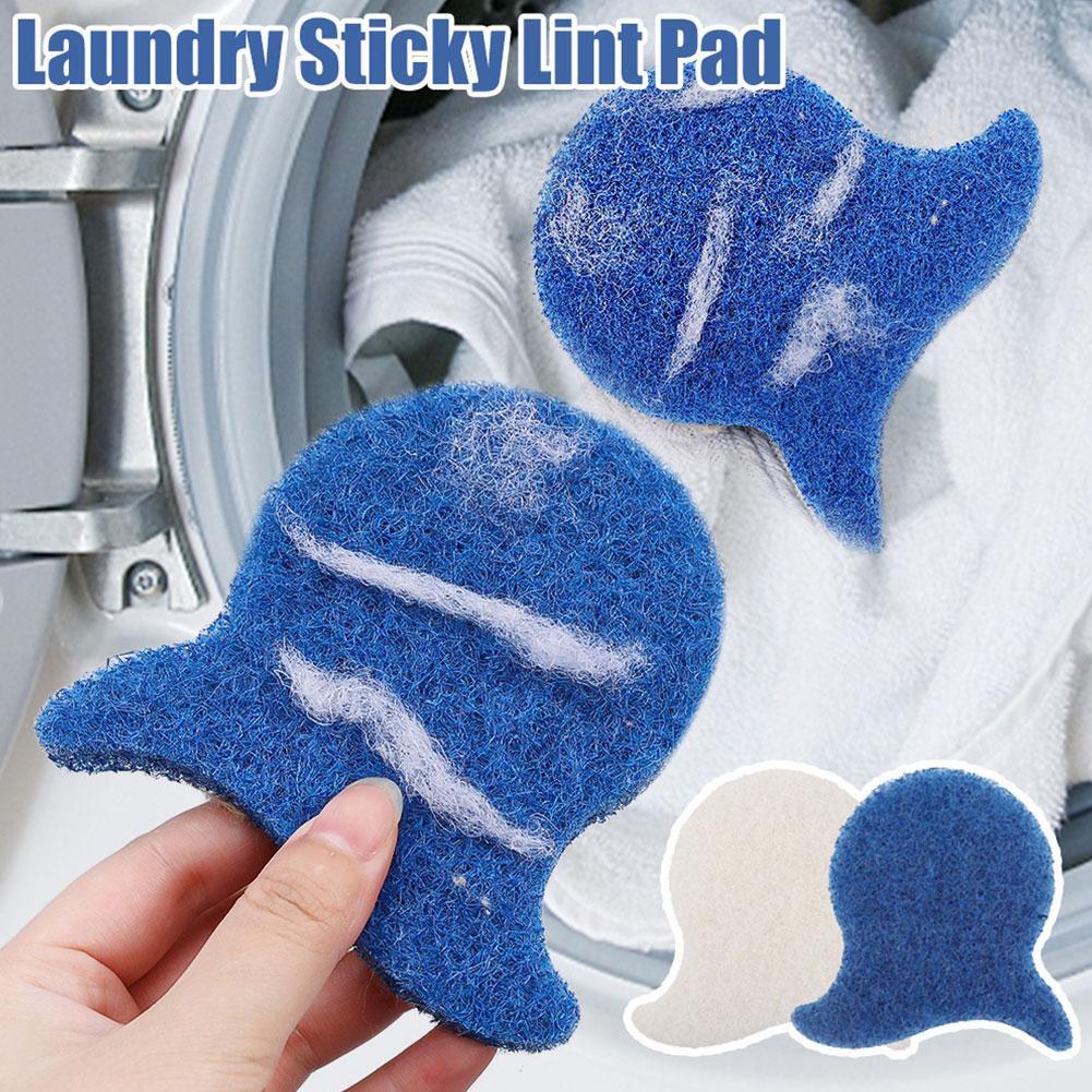 Fish Shape Washing Machine Sticky Lint Pad Laundry Washer Pet Hair ...