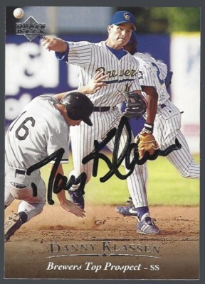 1995 Upper Deck Minor League #171 Danny Klassen IP autograph signed ...
