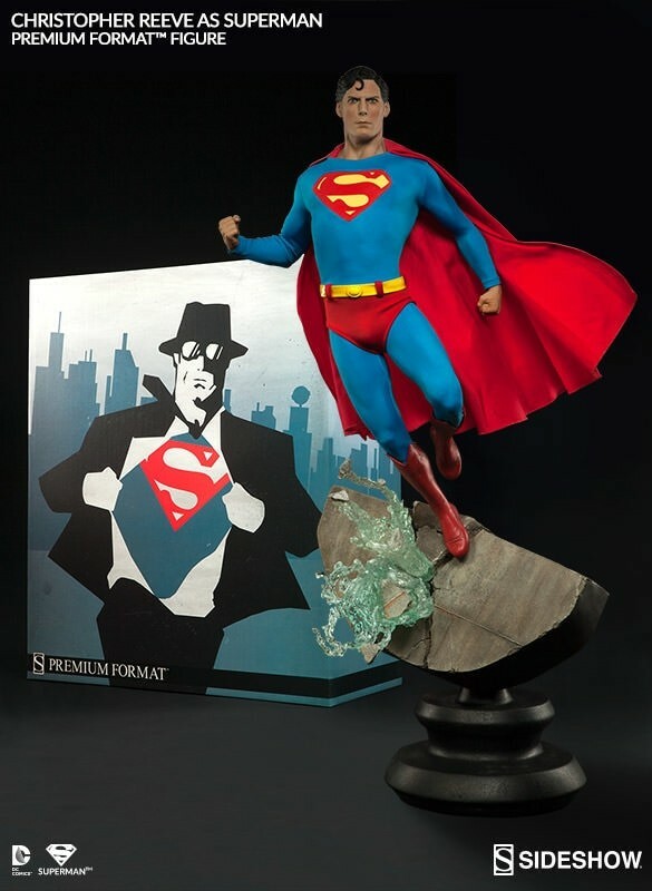 SUPERMAN Christopher Reeve Premium Format Figure Sideshow Collectibles ...