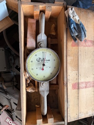 Dillon 50,000 LB DYNAMOMETER with 10" dial | eBay