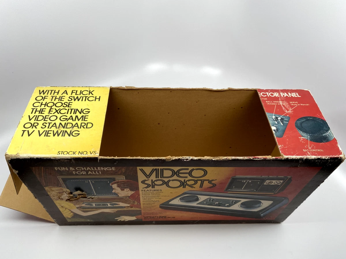 Atari Pong Console Packaging