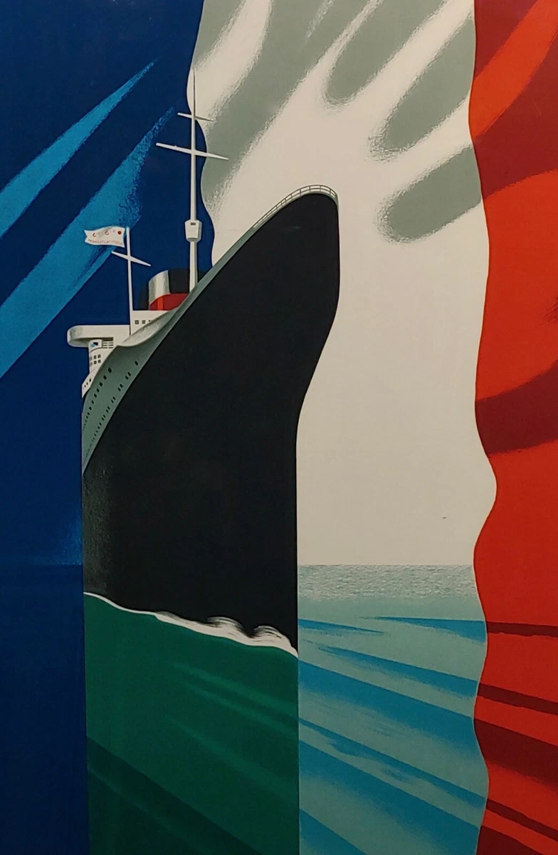 Art Deco Poster Ship