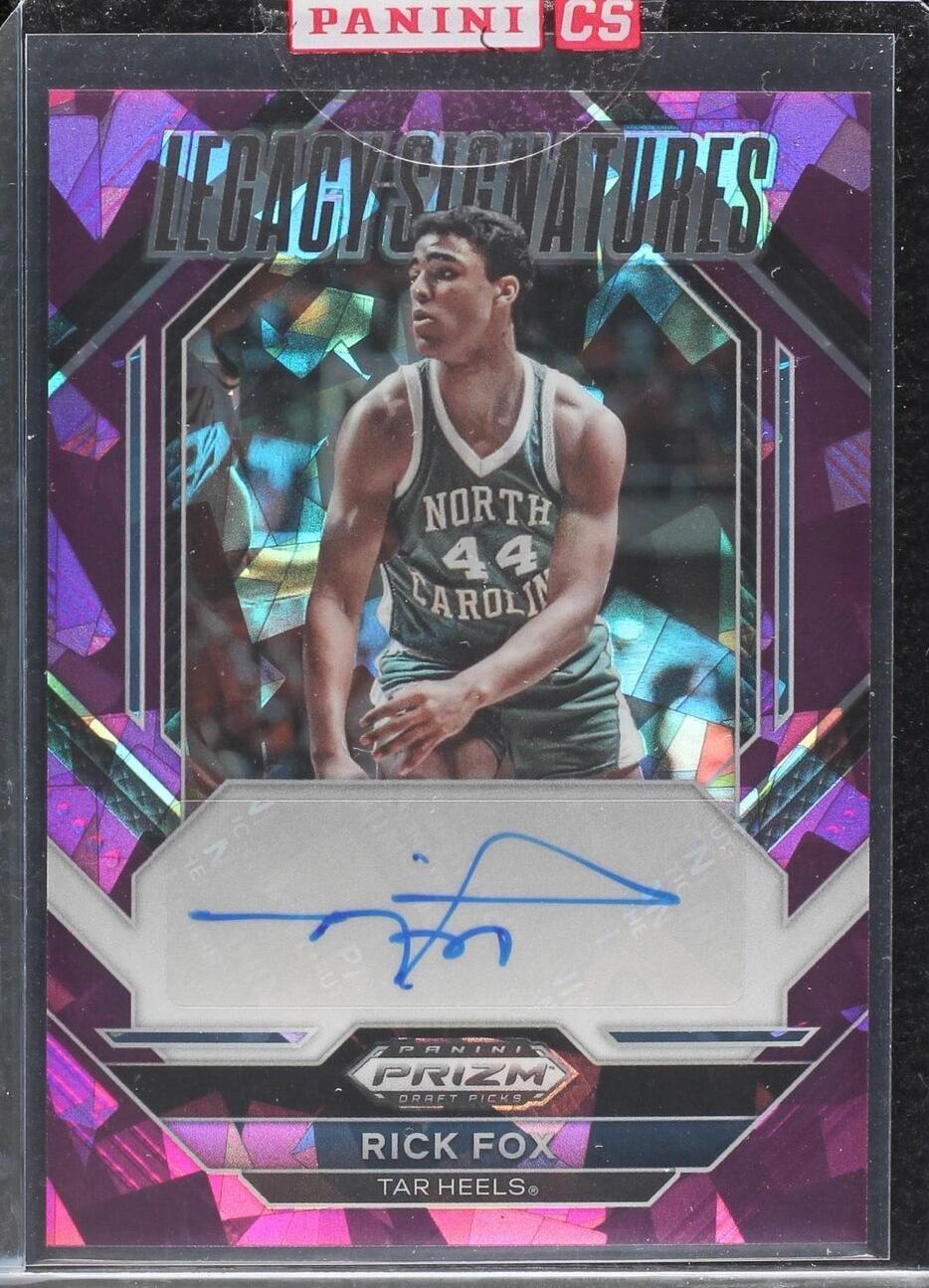 2023 Panini Prizm Draft Picks - Legacy Signatures Rick Fox #LS-FOX ...