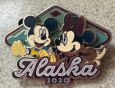 DISNEY PIN 2020 ALASKA CRUISE LINE MICKEY MOUSE & MINNIE MOUSE DCL | eBay