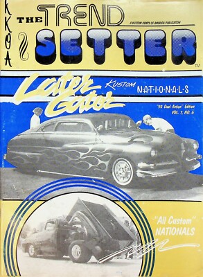 Vtg KKOA Trendsetter Magazine Vol. 7 #6 Later Gator Custom Nationals ...