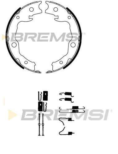New Rear Handbrake Shoes And Kit to Fit: Nissan X-Trail (T31) 07- | eBay