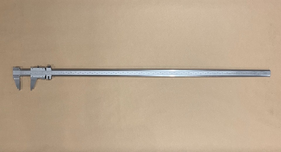 Starrett No. 123 48” Master Vernier Calipers with Outside and Inside ...