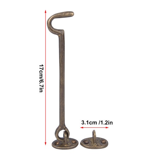 Chinese Style Window Latches Antique Brass Security Window Stay Hook ...