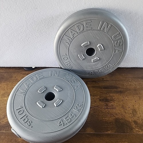 DP Fit For Life Orbatron Weights Barbell Plate Set 4.54 Kg 10 Lbs | eBay