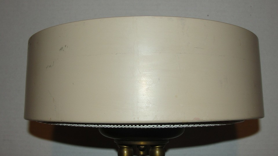 VINTAGE BRASS 3 WAY DESK / TABLE LAMP - PULL SWITCH - | eBay