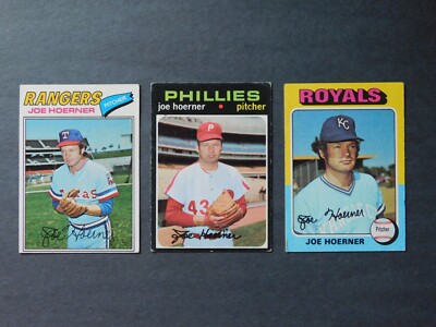 Joe Hoerner 3 Card Lot | eBay