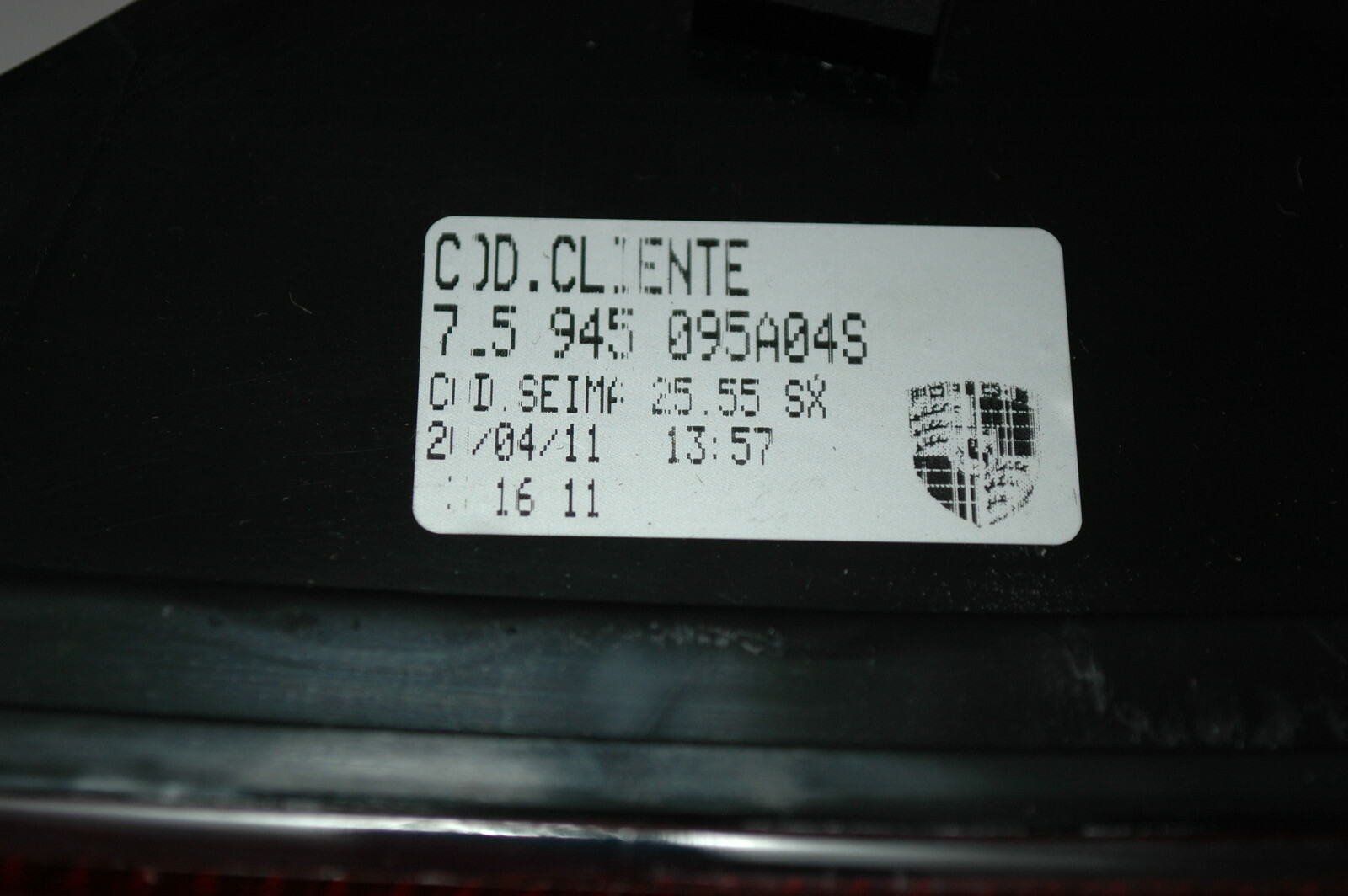 Genuine Porsche Cayenne 9pa Rear Light Left 95563148502 for sale online ...