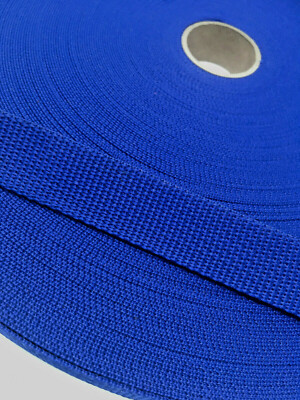 5 yards of 1" wide Blue Nylon Webbing Strapping | eBay