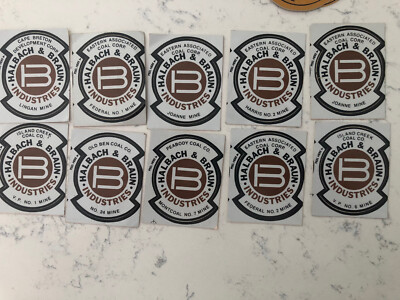 coal mining stickers nice older coal company | eBay