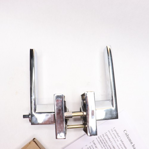 Door Handle Lock Set Adjustable Backset Stainless Steel QB/T2474-2000 ...