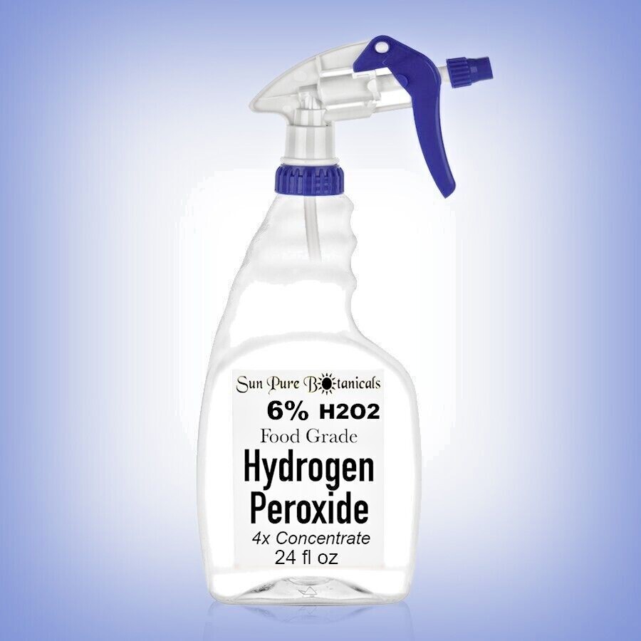 Hydrogen Peroxide H2O2 12% Food Grade Many Sizes 1 oz - 3 Gallons Best ...