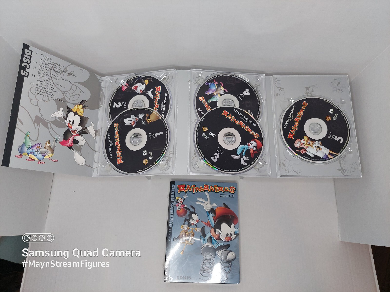 Steven Spielberg Presents: Animaniacs - DVD Vol. 2 Sealed & Pre-owned ...