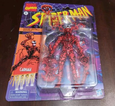 Marvel Legends Retro Carnage 6" Action Figure Target Exclusive Spider ...