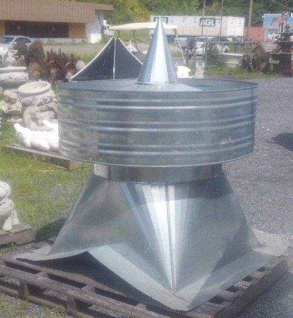 large galvanised barn vent,fits 4/12 pitch | eBay