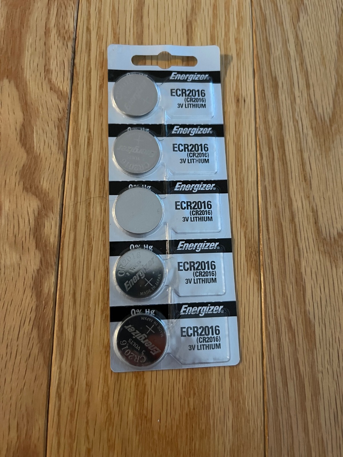 ENERGIZER ECR2016 (CR2016) 3V LITHIUM Battery - 5 Pack | eBay