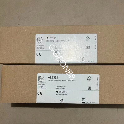 1pcs IFM AL2321 IOL MOD SL 8XDX/DX A M12 IP67 Fieldbus Interface I/O ...