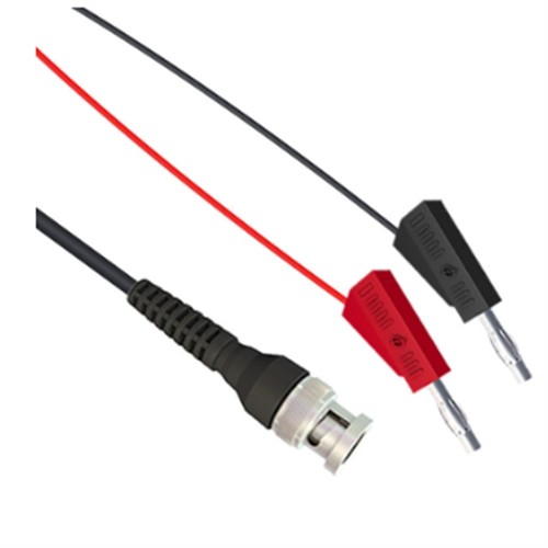 P1009 BNC To Dual 4MM Stackable Banana Plug Test Lead Probe BNC Cable ...
