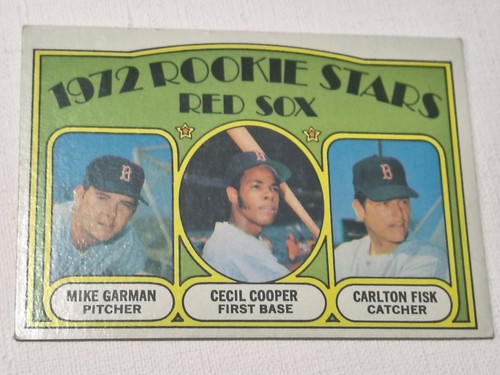 1972 Topps - 1972 Rookie Stars #79 Carlton Fisk, Cecil Cooper, Mike ...