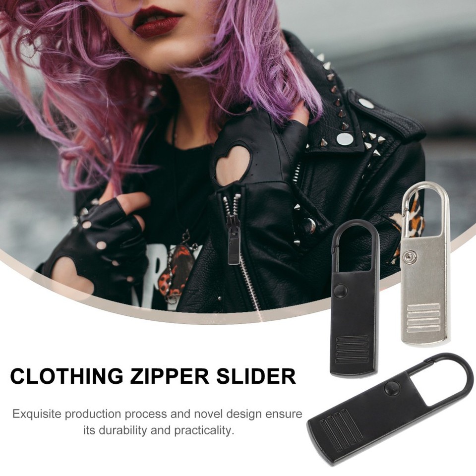 6 Pcs Zipper Repair Kit Detachable Pull Tab Backpack Replacement | eBay