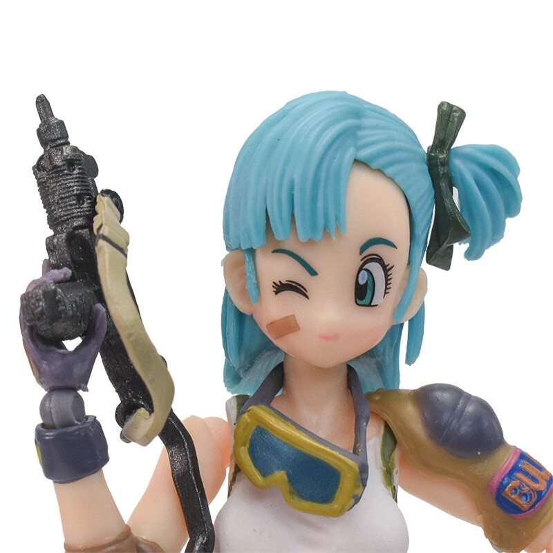 Anime Dragon Ball Z Bulma PVC Action Figure Collection Model Toys ...