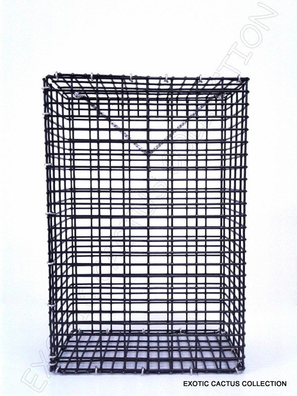 CHUM BOX marine grade pvc coating black wire mesh pot fishing bait cage ...