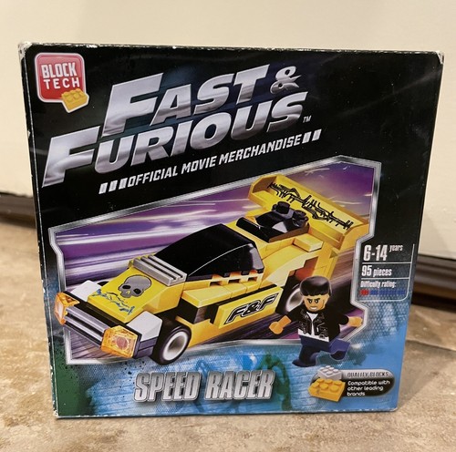 NEW Fast And Furious Speed Racer Block Tech 6-14 Years 95 Pieces | eBay