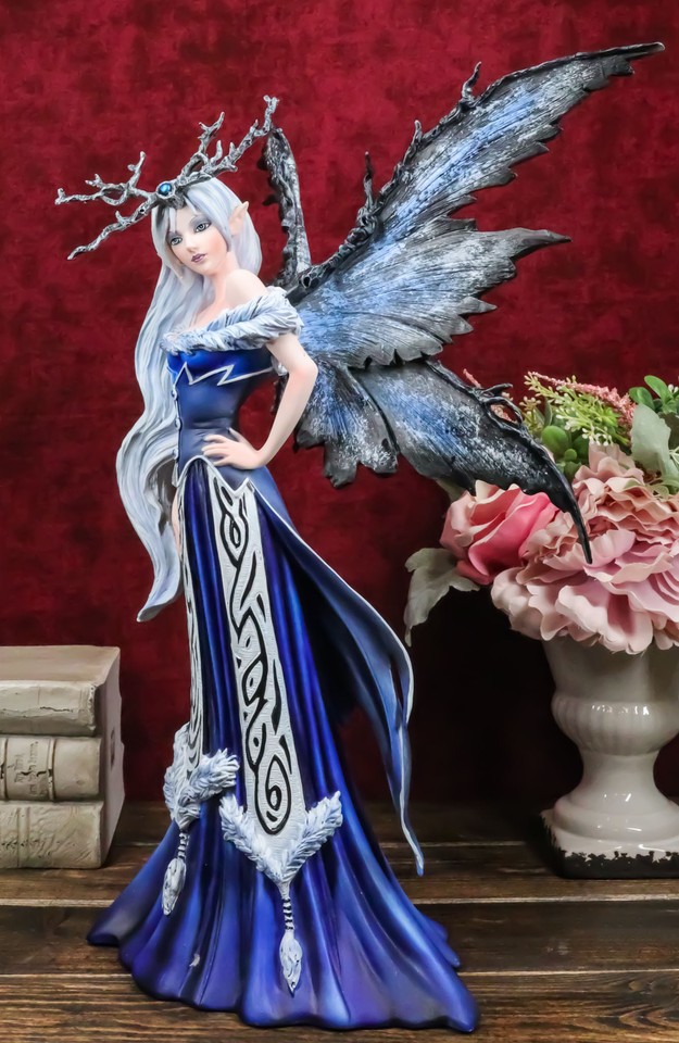 Pacific Giftware Winter Fairy Queen by Amy Brown Home Decor Figurine | eBay