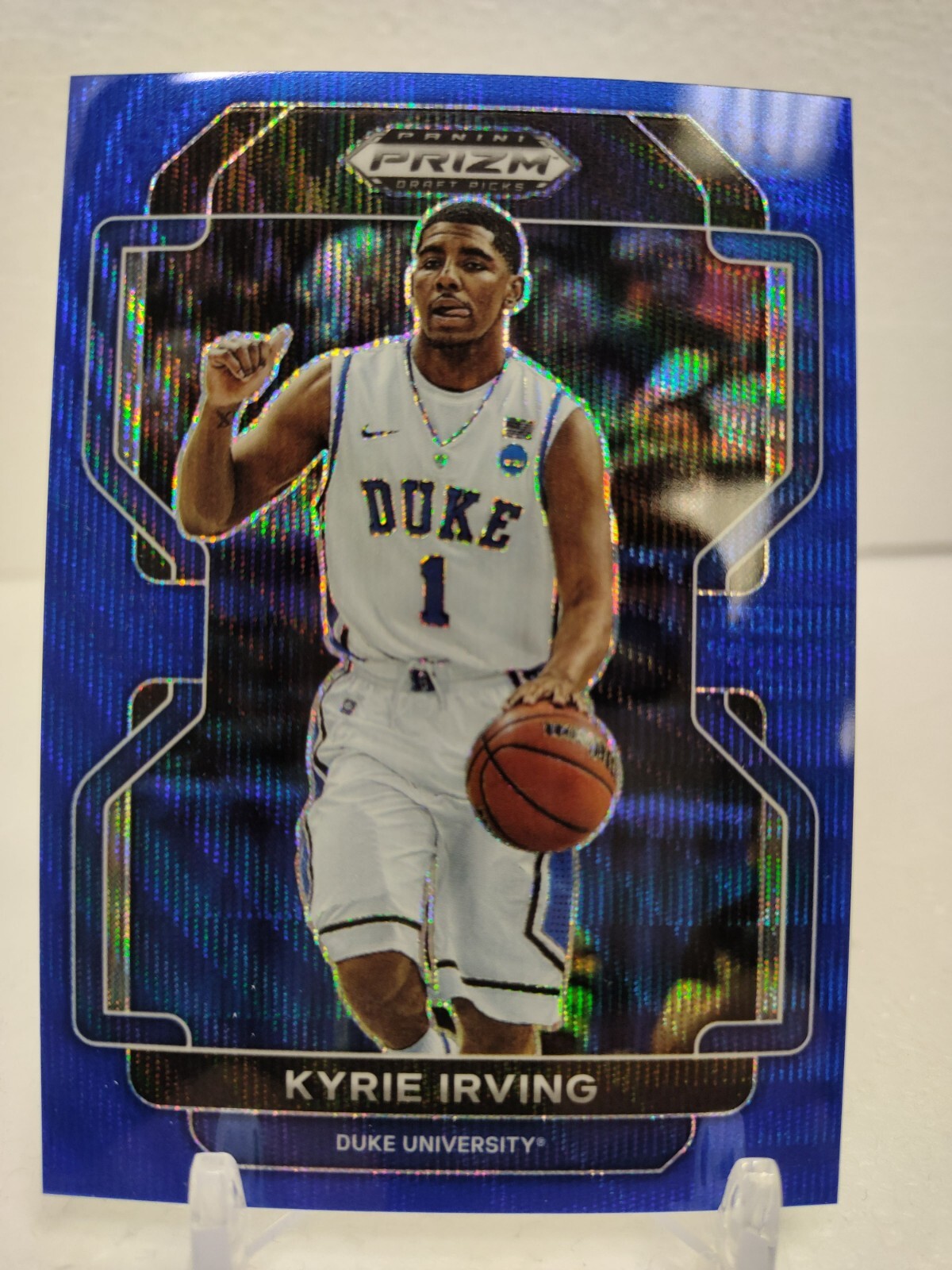 KYRIE IRVING #/249 BLUE WAVE 2022 23 Panini Prizm Draft Picks #34 DUKE Mavericks | eBay