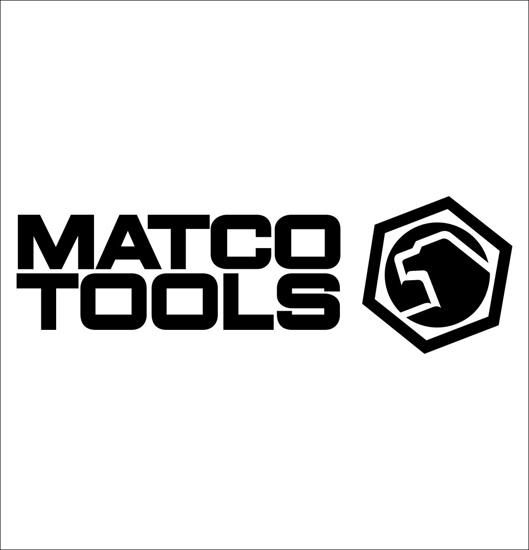 Matco Tools Decal Sticker Tools Decal Equipment Decal Vinyl Tool Decal ...