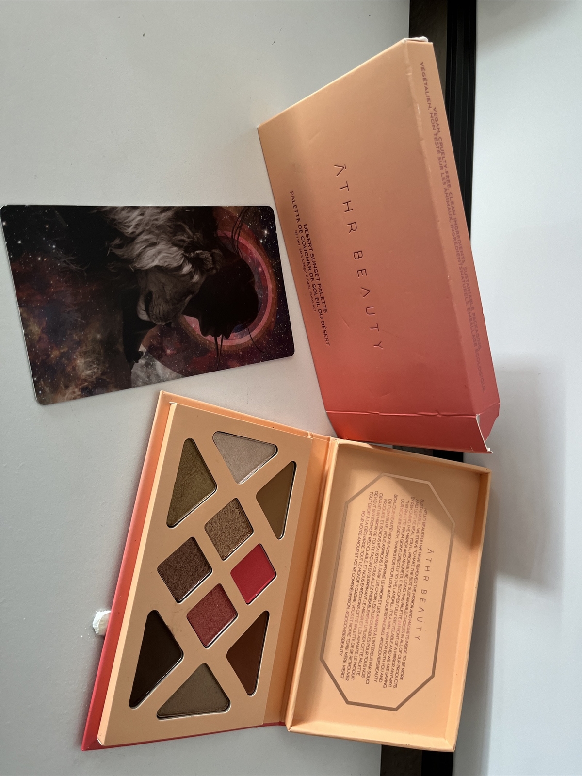 ATHR BEAUTY Desert Sunset Palette 10 shades 1.25g@ NewInBox MadeInUSA ...