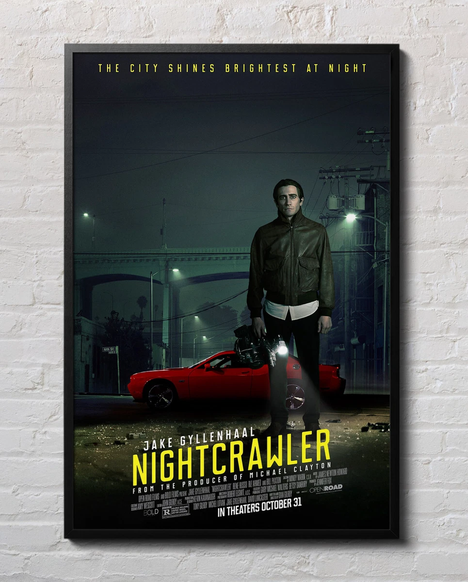 Nightcrawler Jake Gyllenhaal Poster