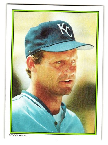 1986 Topps # 18 George Brett Kansas City Royals | eBay