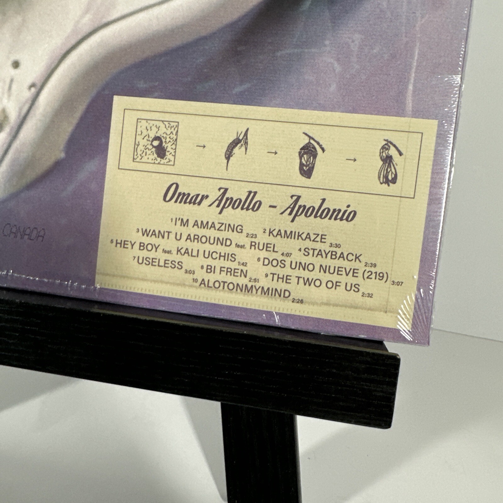 Omar Apollo - Apolonio VIOLET PURPLE COLOR Vinyl LP UO Urban Outfitters ...