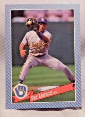 1993 Hostess Pat Listach Brewers Baseball Card | eBay