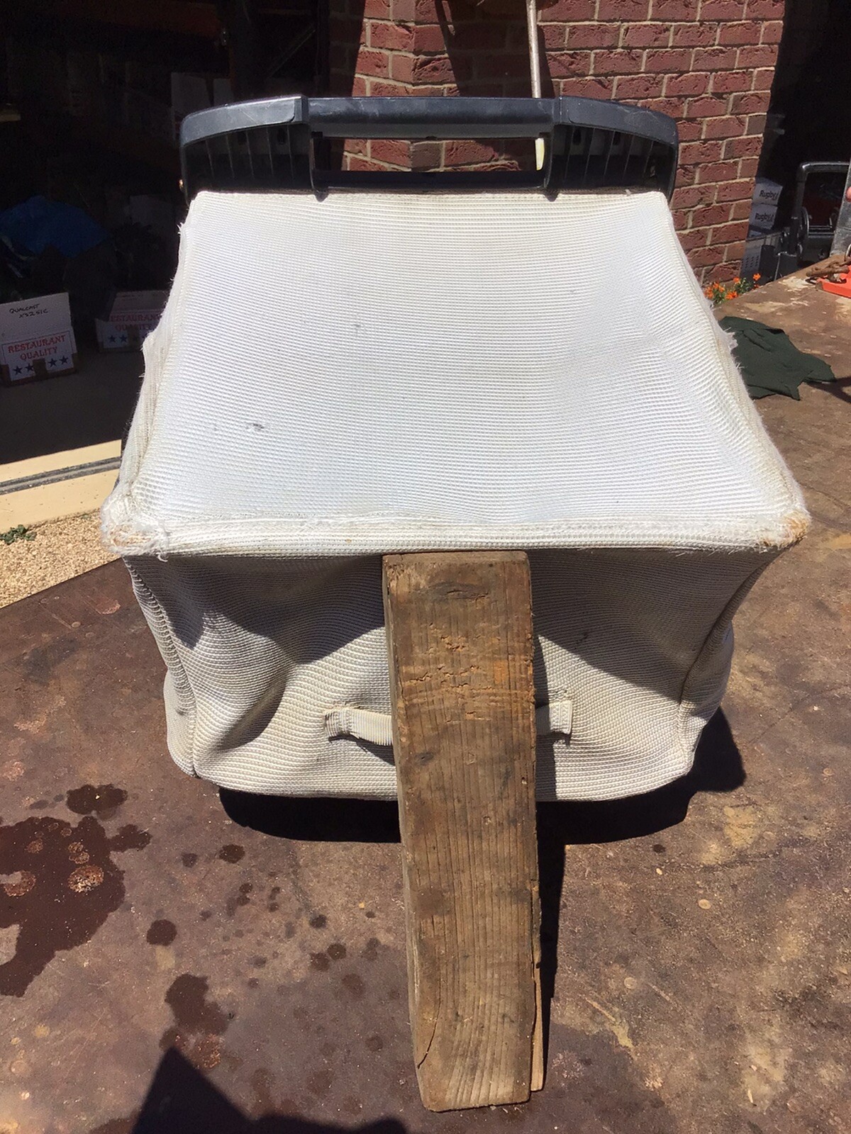 Honda HR215 Lawn Mower Grass Box / Catcher / Bag | eBay UK