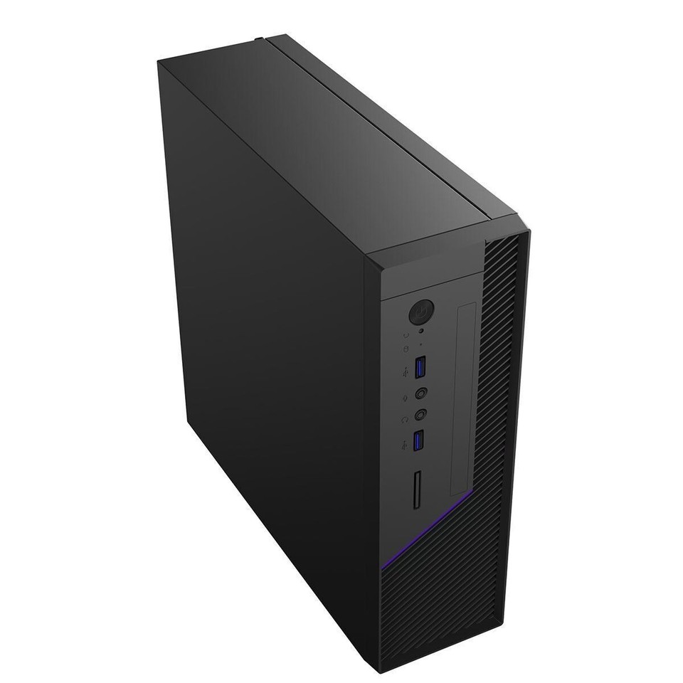 CIT MTX-008B Slim Mini-ITX Desktop/Tower PC Case With 300W TFX 80+ PSU ...