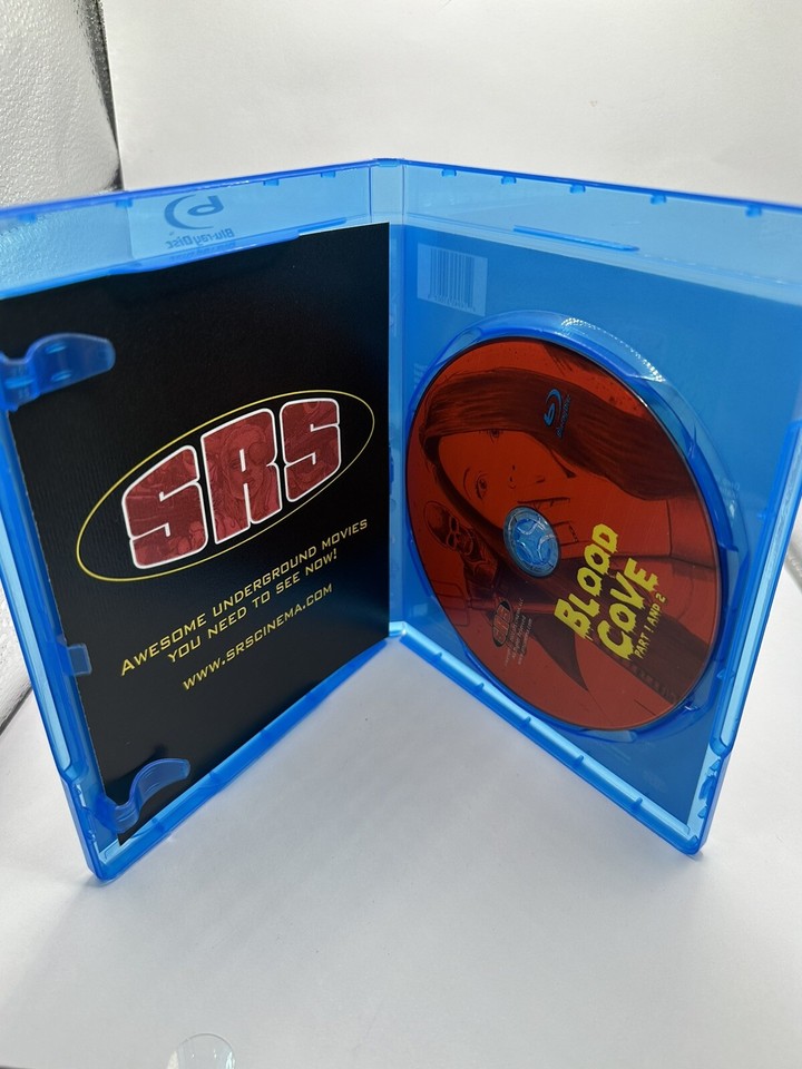 BLU-RAY SRS CINEMA BLU RAY BLOOD COVE 1&2 SLASHER GORE GEORGE STOVER ...