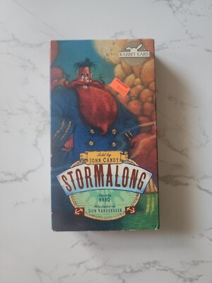 STORMALONG Told By John Candy Rare VHS Tape, COMPLETE/TESTED SEE PHOTOS ...