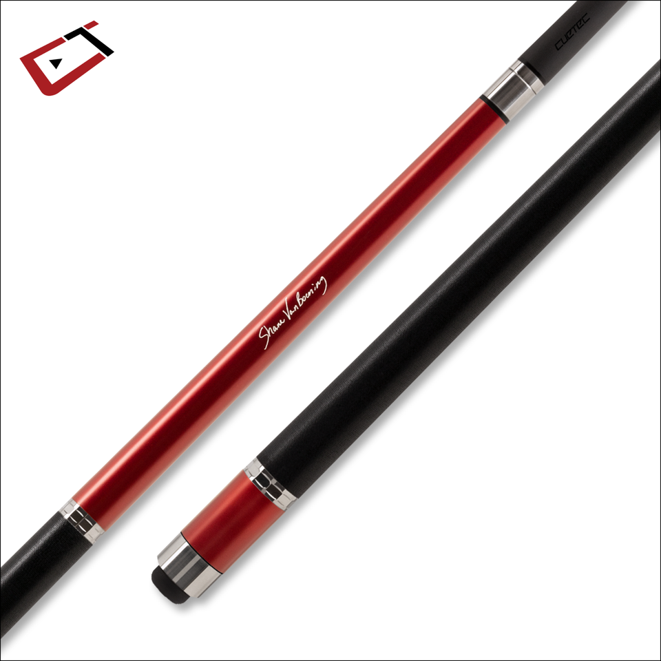 New Cuetec Cynergy SVB RUBY RED 12.5 Cue, Billiards, Custom 95-134 3 ...