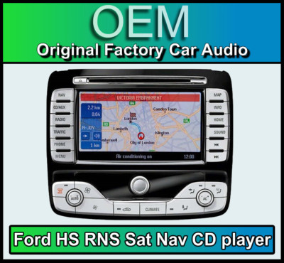 Ford S-Max Sat Nav car stereo, Ford HS RNS Navigation CD player radio ...
