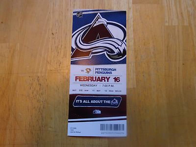 Joe Vitale 1st NHL Goal Ticket | eBay